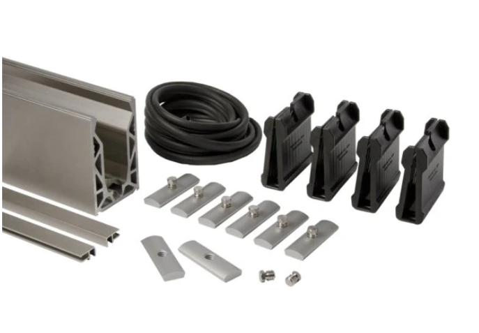 Posiglaze frameless glass balustrade system — atog direct